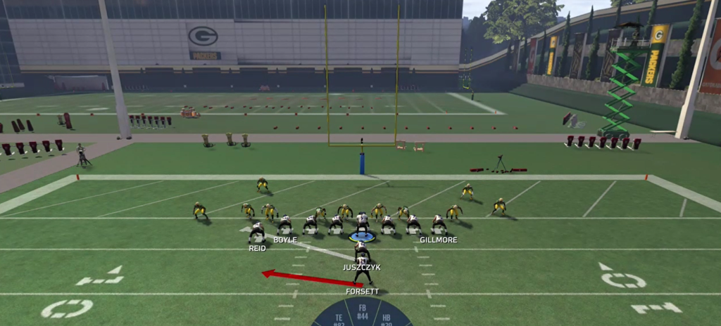 Madden 16 Goalline Strong Toss - Madden School