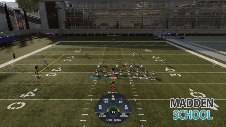 Singleback Wing Pair - Madden School
