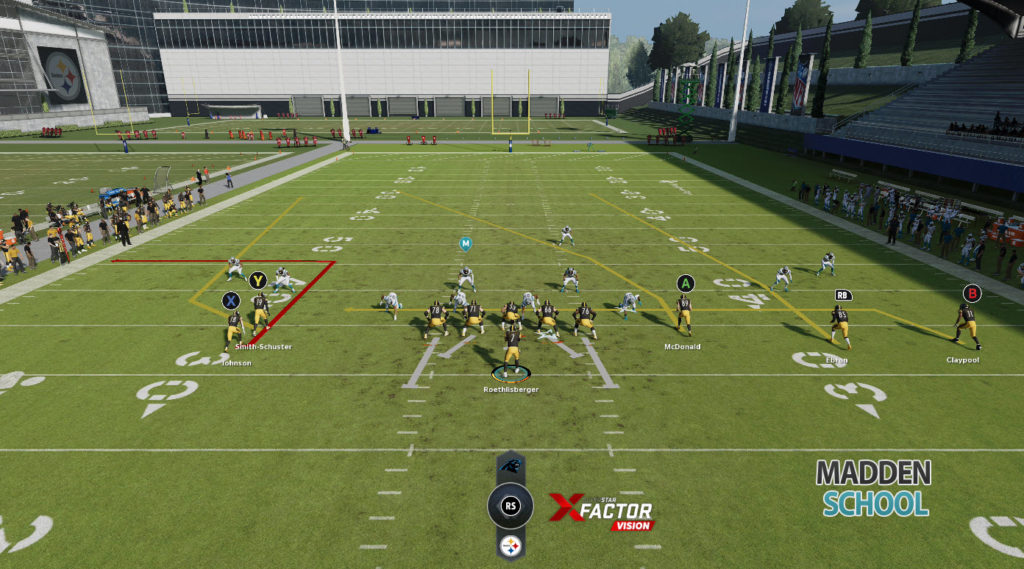 Madden 21 Next Gen Money Play: Gun Empty Trey Stack - Fade Out - Madden ...