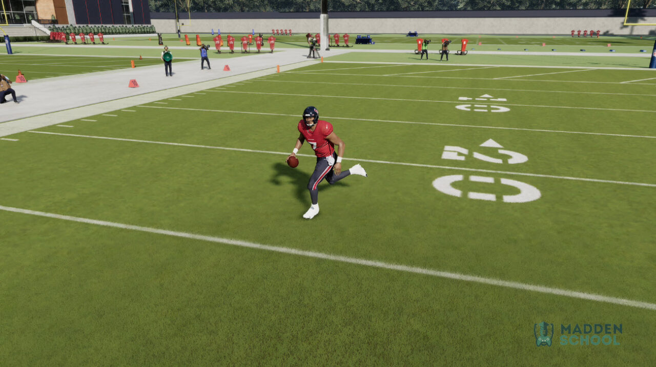 Man Beater: Gun U Off Trips - Post Wheel Shallow - Madden School