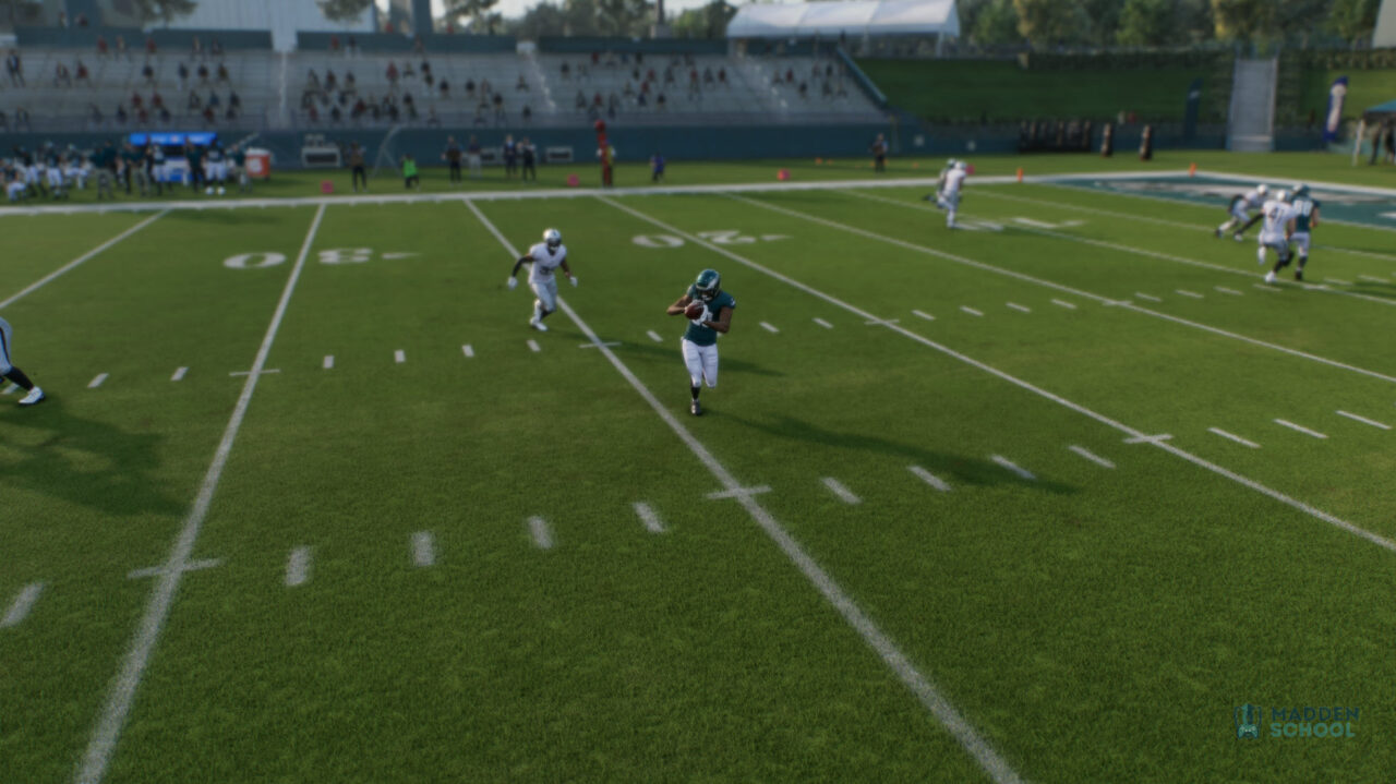 Cover 3 Beater: Gun Trips TE Flex - PA Shot Crossers - Madden School